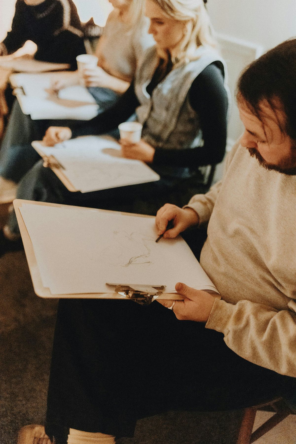 Life Drawing, Danish Buildings, Kingston upon Hull, 15 March 2024 ...
