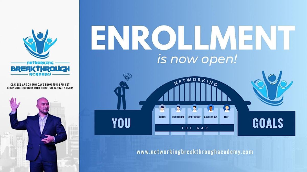 Networking Breakthrough Academy: 12-Week Program, February 13 to May 1 | Online Event | AllEvents.in