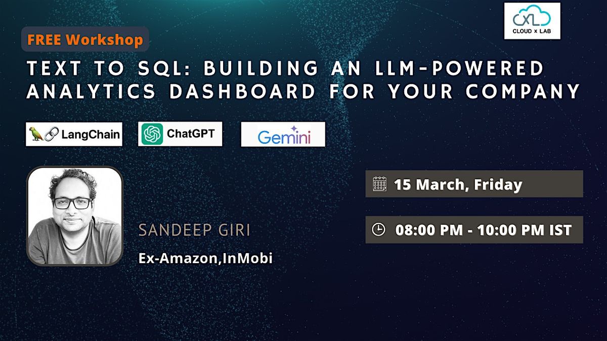 Text to SQL: Building an LLM-Powered Analytics Dashboard for Your ...