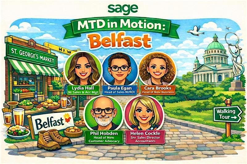 MTD in Motion: Belfast with Sage, Belfast City Hall, 25 February 2026 ...