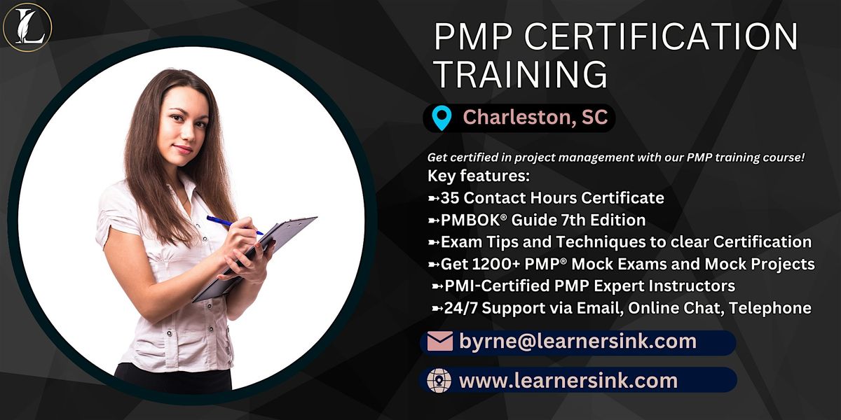 PMP Classroom Certification Bootcamp in Charleston, SC, 4000 Faber Pl ...