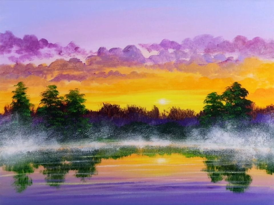 Morning Mist Paint Party, Chicago Fire (Palladio), Folsom, January 16 ...