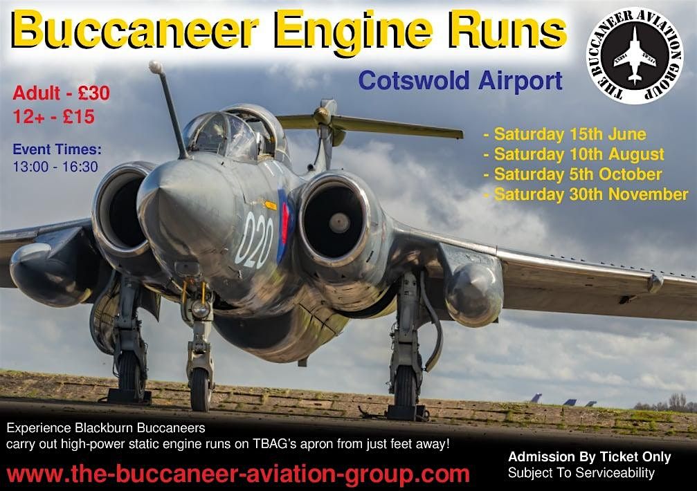 Buccaneer Engine Runs, Cotswold Airport, Cirencester, 5 October 2024 ...