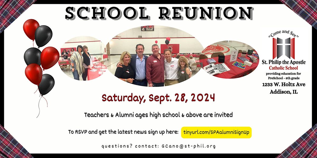 St. Philip the Apostle School Reunion, St. Philip the Apostle School ...