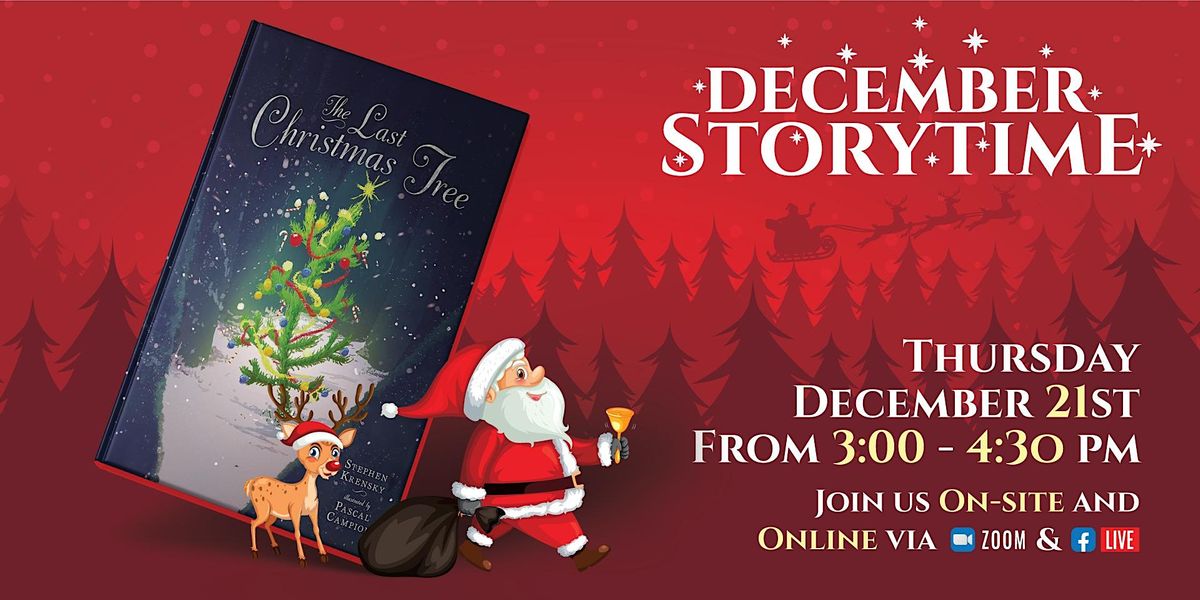 Storytime: December Monthly Edition + Special Holiday Activity ...