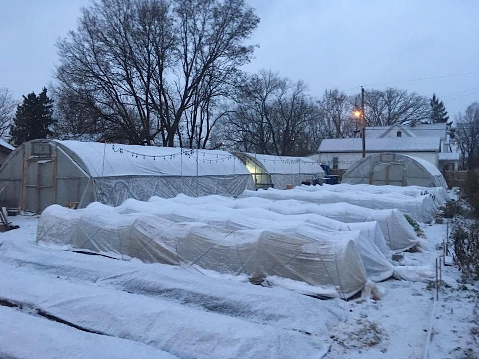 Year-Round Veggie Production with affordable DIY infrastructure, April ...