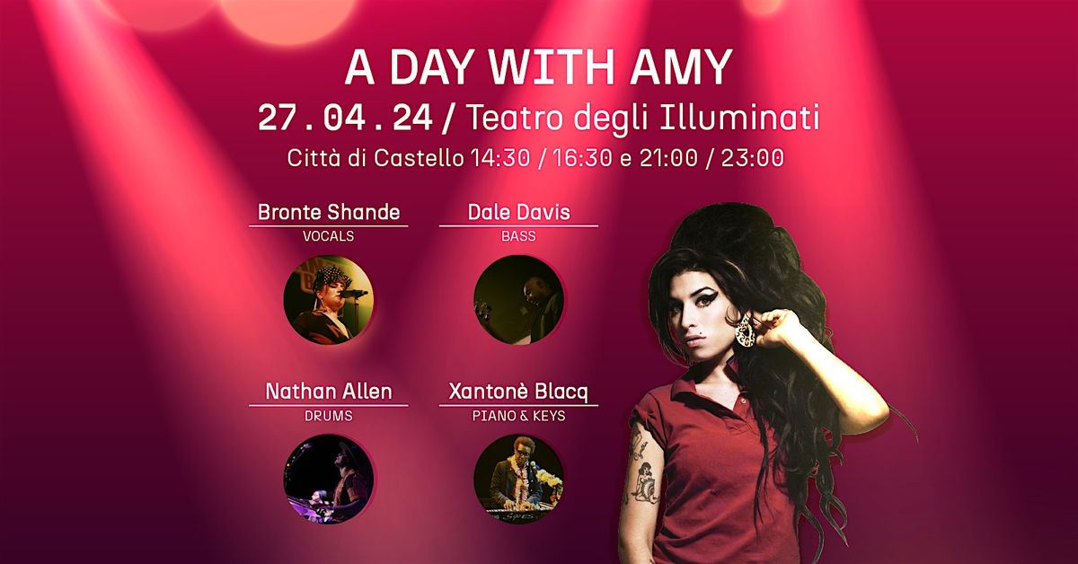 A Day With Amy, Via Fucci, 14, Città di Castello, 27 April 2024 ...