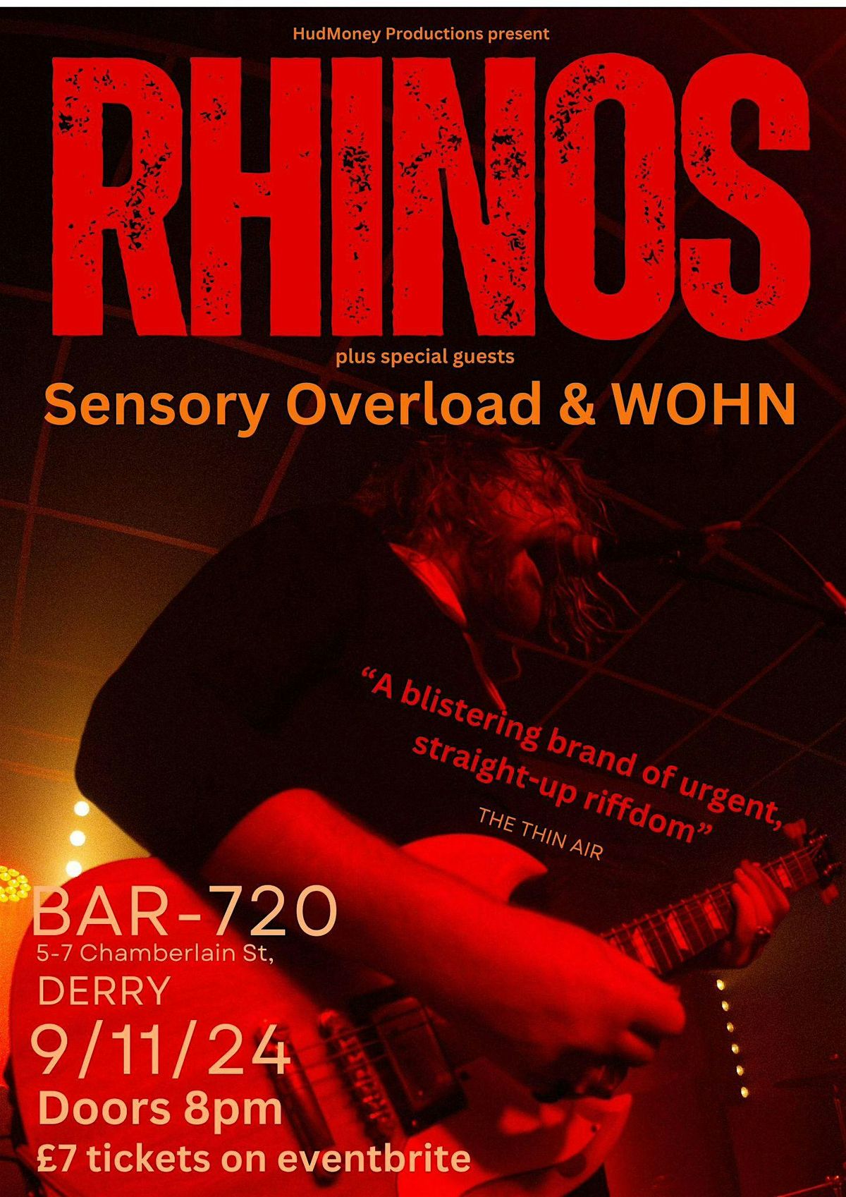 RHINOS (with Sensory Overload & Wohn) - 720 Bar 9/11/24, 720 Bar ...
