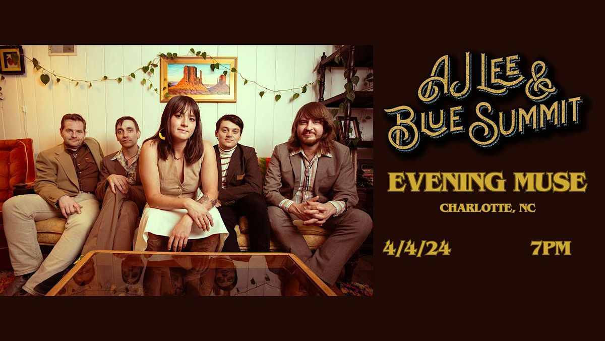 AJ Lee & Blue Summit, The Evening Muse, Charlotte, 4 April 2024 | AllEvents.in