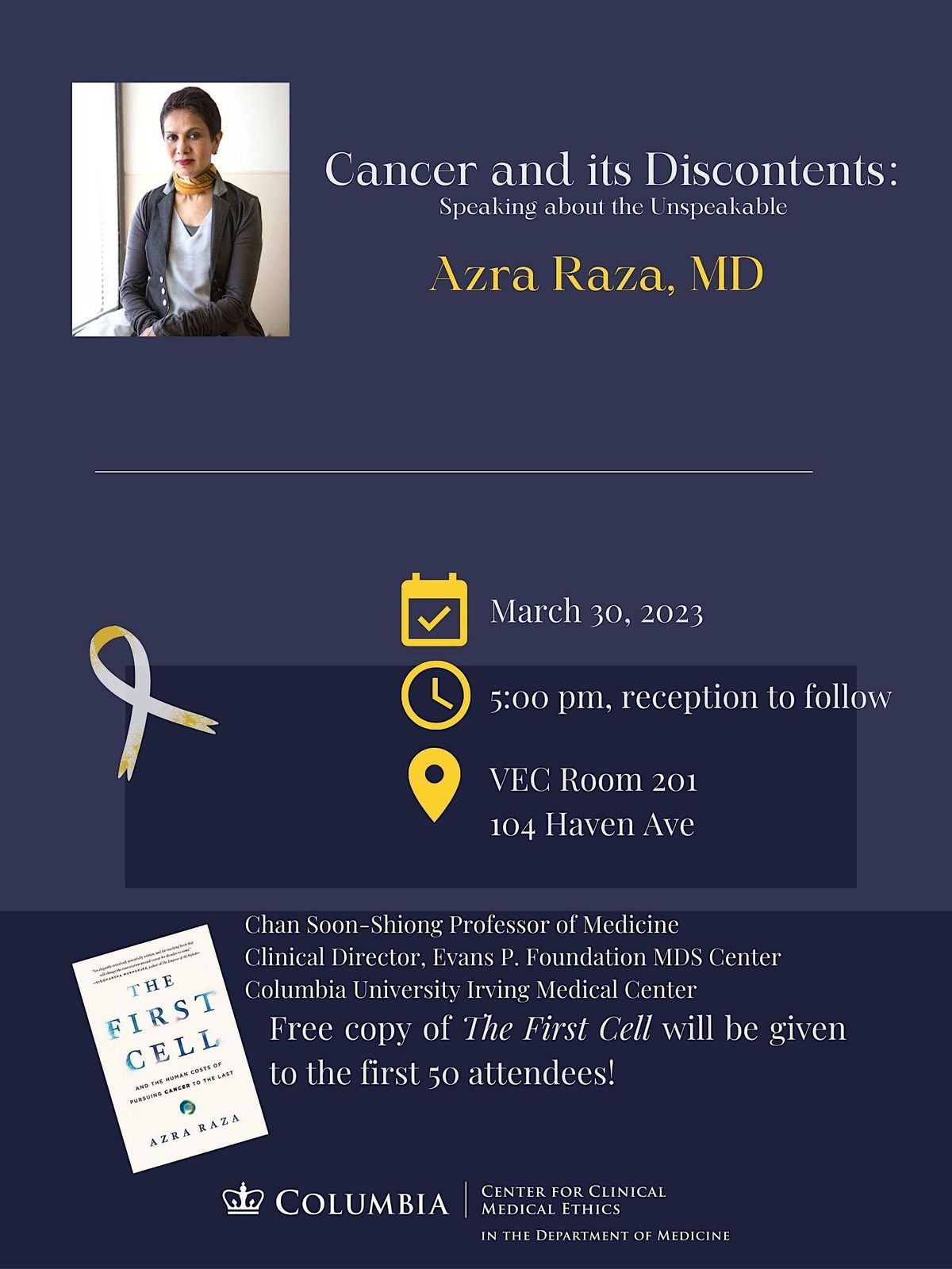 Cancer and its Discontents: Speaking about the Unspeakable, Roy and ...