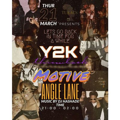 Y2K: Throwback, Angel Lane, Limerick, March 21 to March 22 | AllEvents.in