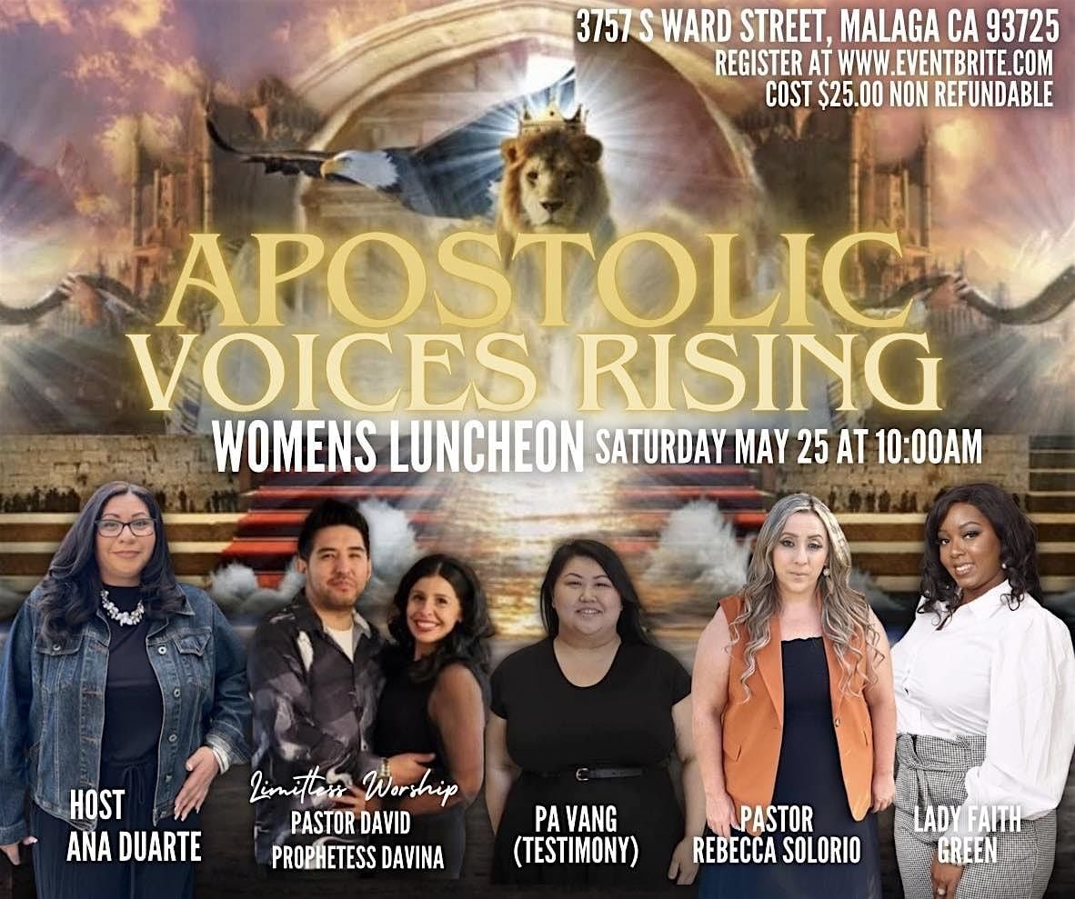 Apostolic Voices Rising, 3757 S Ward Ave, Fresno, 25 May 2024 ...