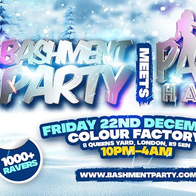 Bashment Party meets Party Hard UK - Londons Biggest Xmas Party, Colour ...