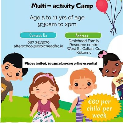 Funky Fun Summer Camp 2024 week 1, Droichead Family Resource Centre ...