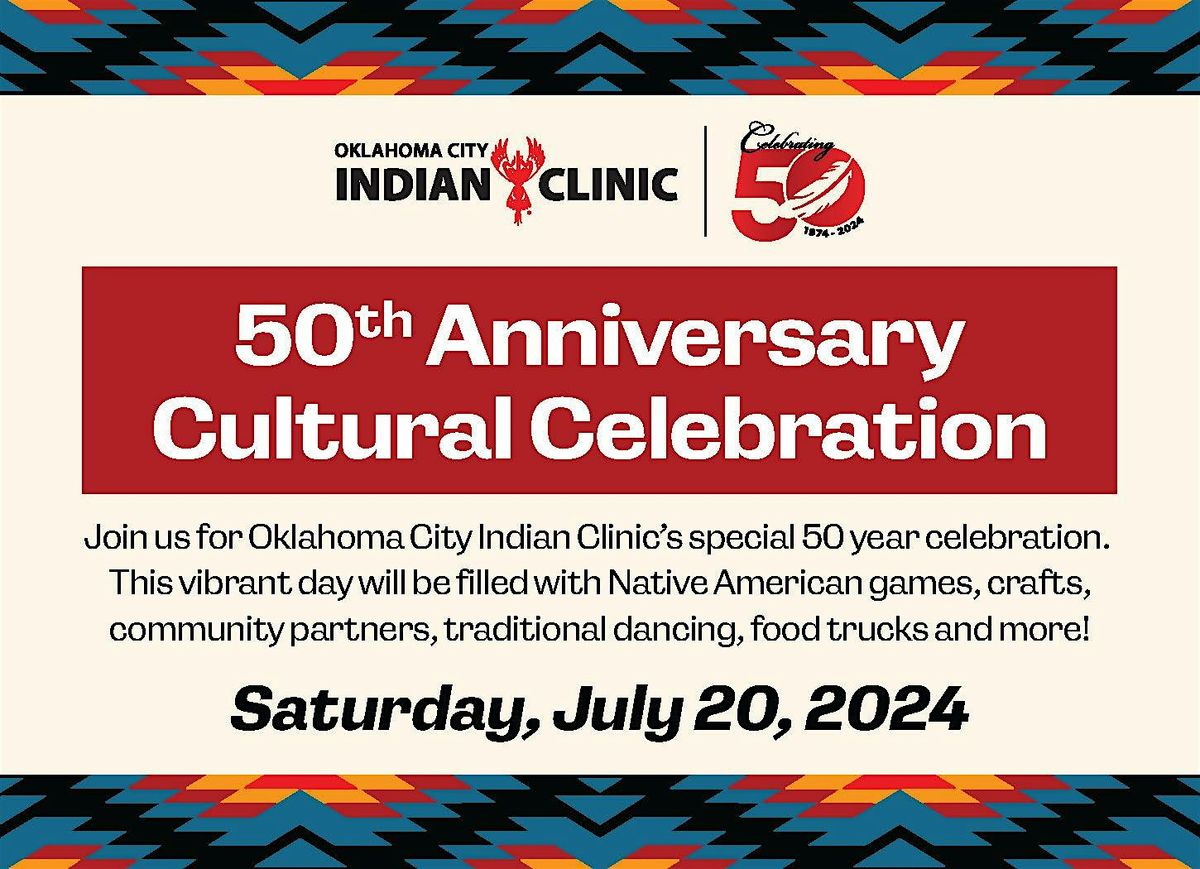 Oklahoma City Indian Clinic 50th Year Cultural Celebration, First ...