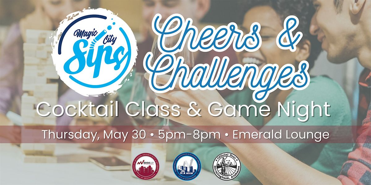 Cheers and Challenges: Cocktail Class and Game Night with SIPS, Emerald ...