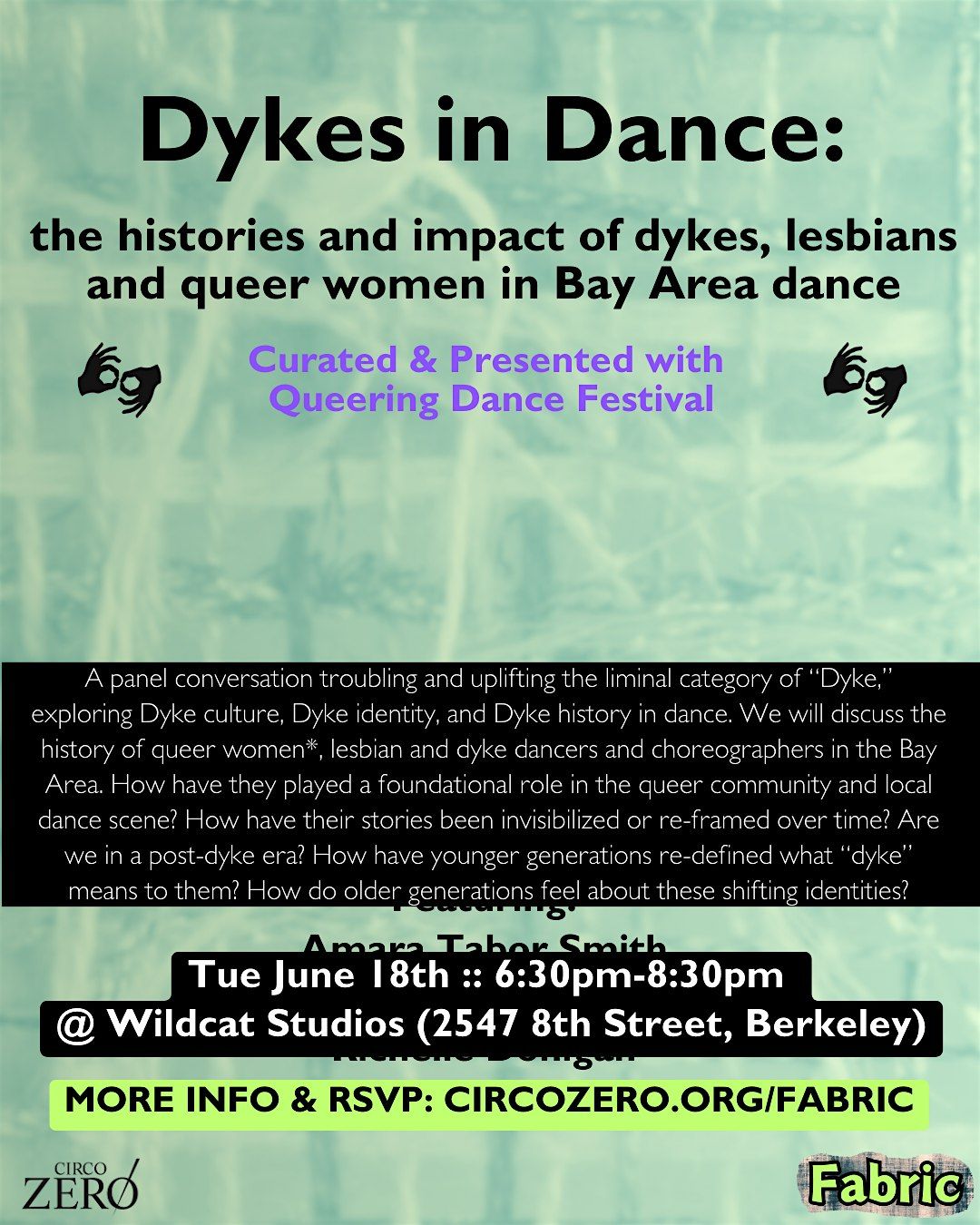 Dykes in Dance, Wildcat Studio, Berkeley, 18 June 2024 | AllEvents