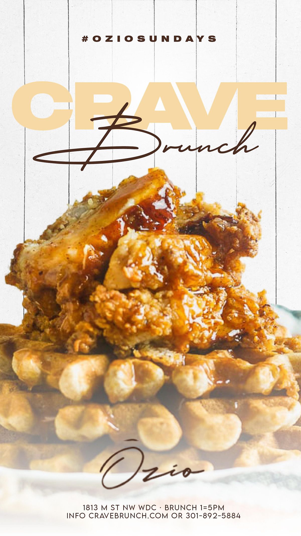 Crave Brunch, Ozio Restaurant & Lounge, Washington, 22 October 2023 ...