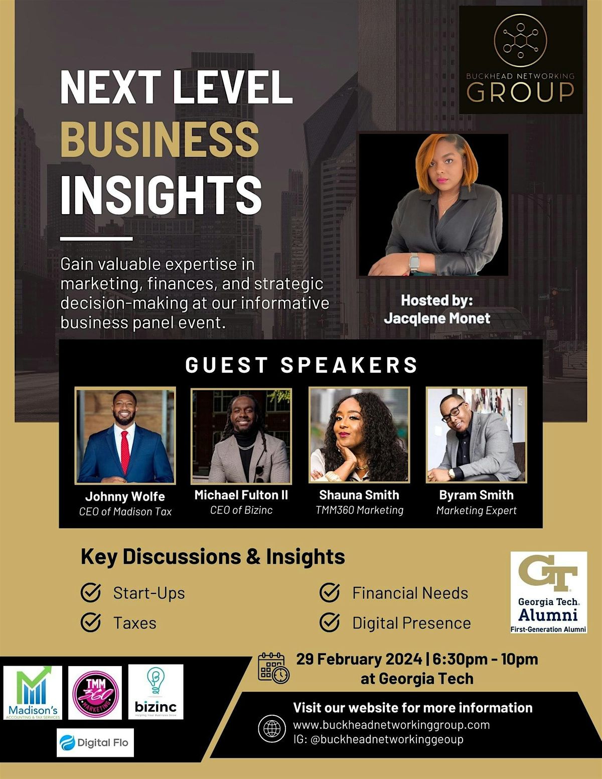 Next Level Insights for Black-Owned Enterprises Seminar, Georgia ...