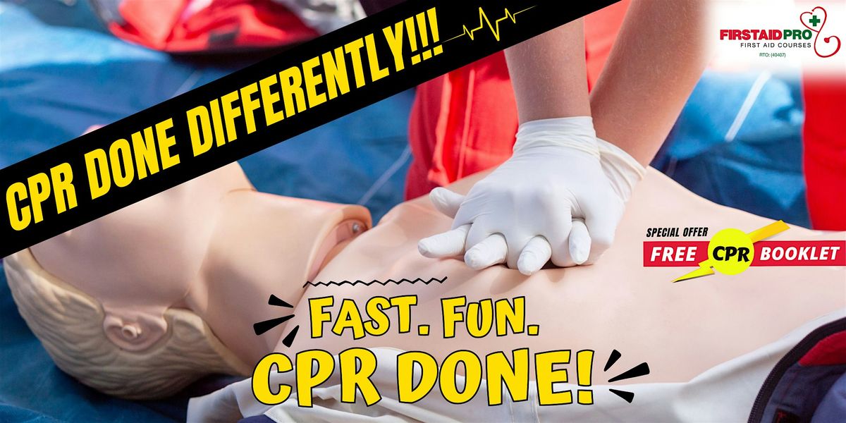 CPR and First Aid Training Adelaide CBD - Plus Get a FREE CPR Booklet ...