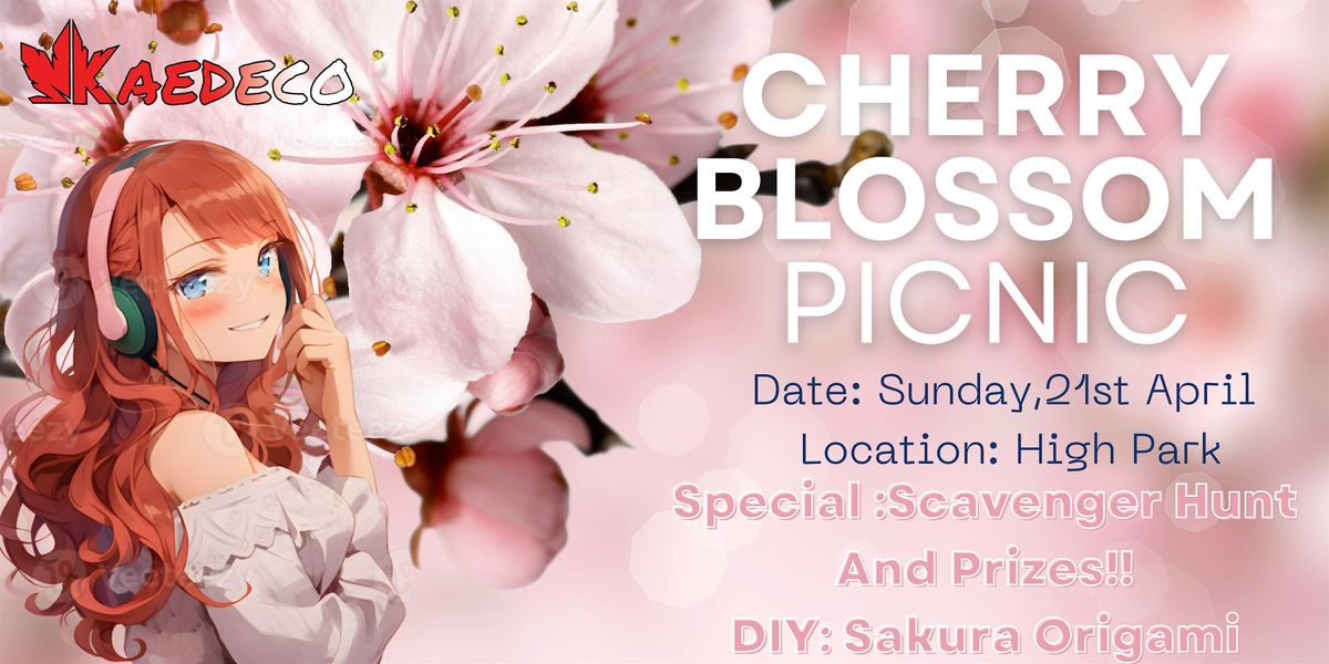 Sakura Watch Picnic, High Park, Toronto, 21 April 2024 | AllEvents