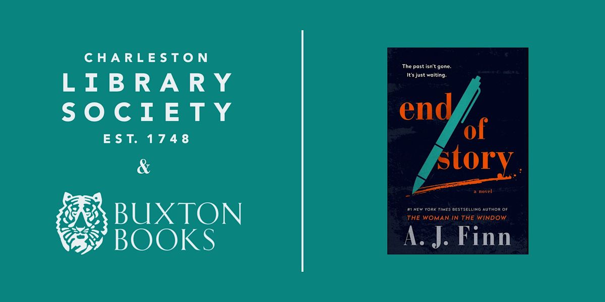 Book Tour Exclusive // AJ Finn: End of Story, Charleston Library ...