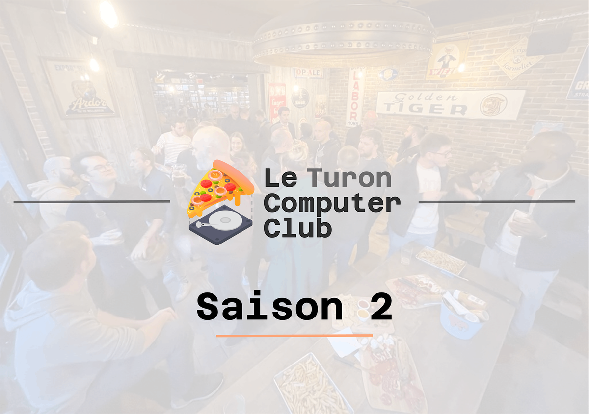 Turon Computer Club - Saison 2 #7 - Lafterwork dev à Tours, Crafty ...