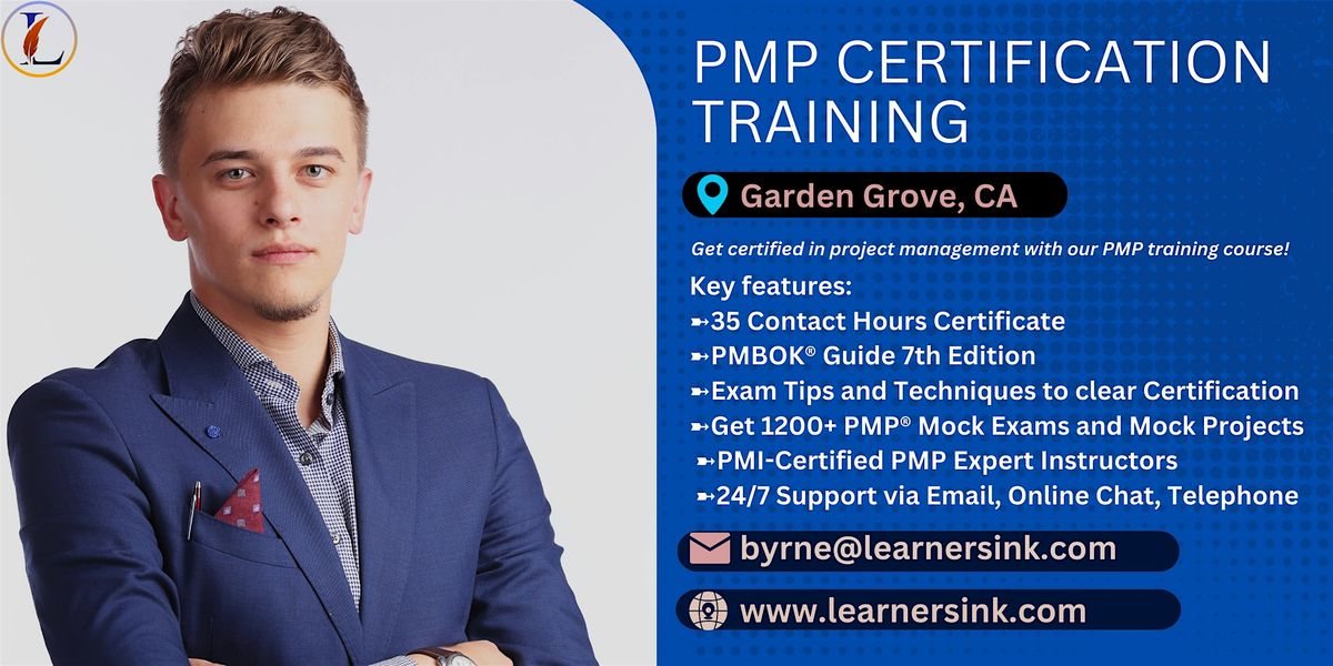 Confirmed 4 Day PMP Bootcamp In Garden Grove, CA, 333 City Blvd W ...