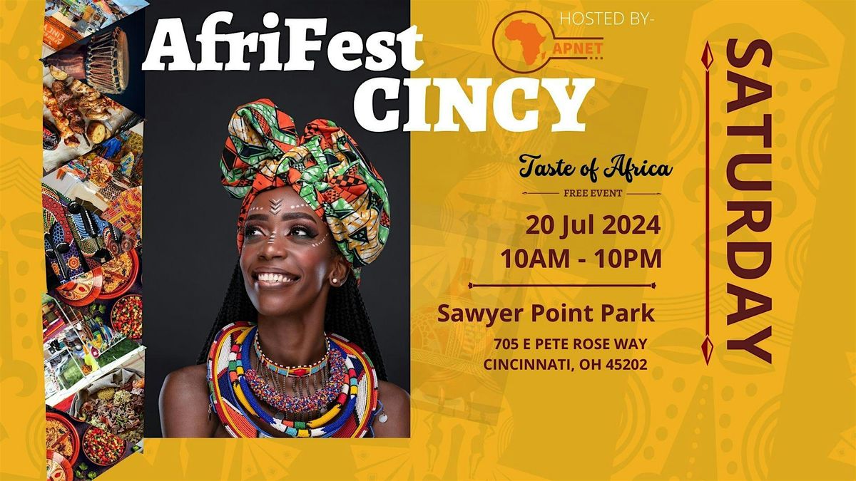 AfriFest Night Party, Sawyer Point Park, East Pete Rose Way, Cincinnati ...