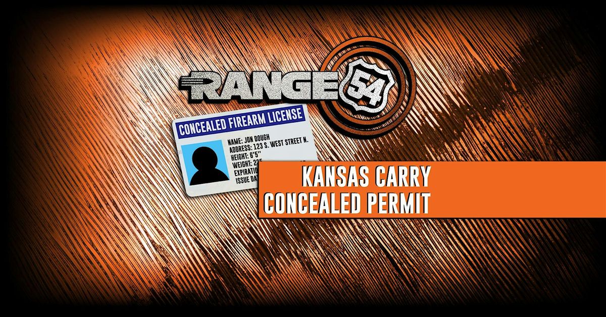 Kansas Carry Concealed, Range 54, Wichita, 11 October to 12 October ...