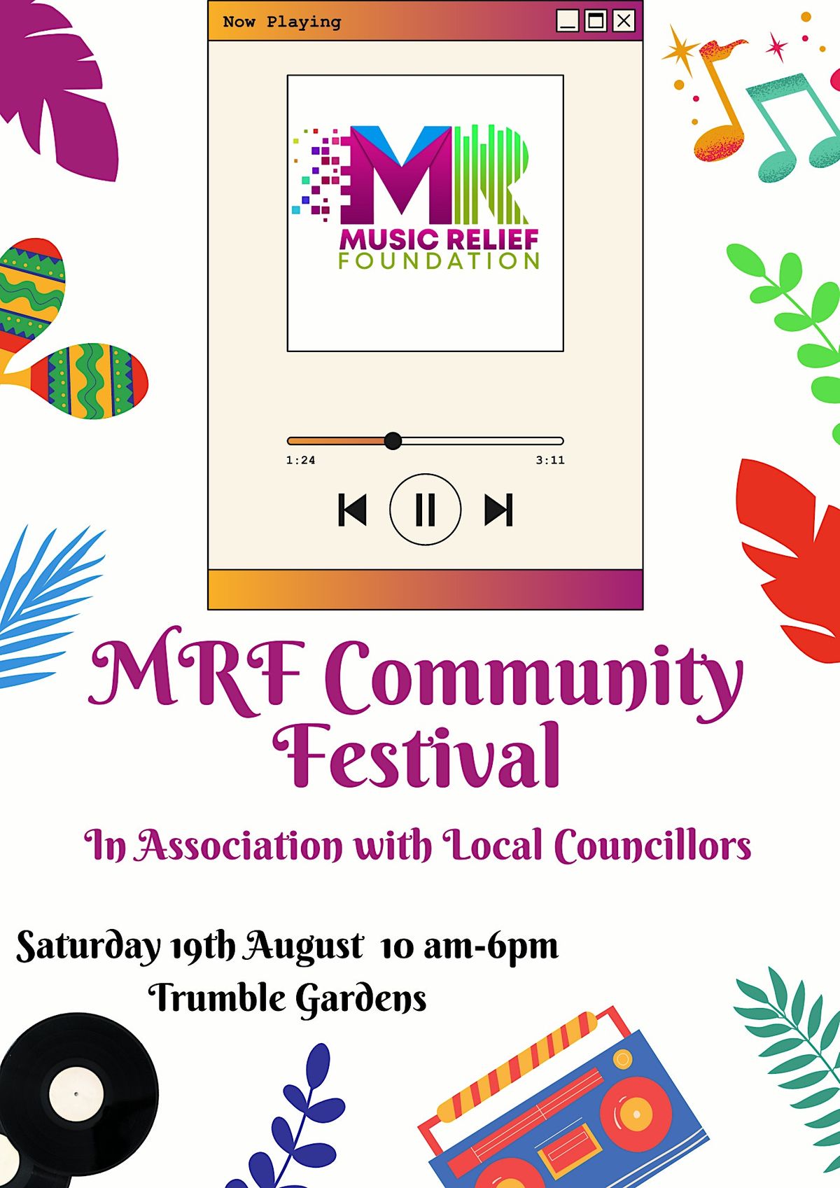 MRF Community Festival in Association with Local Councillors, Trumble ...