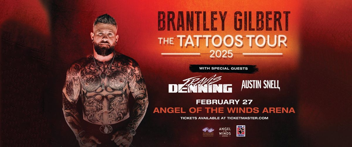 Brantley Gilbert with Travis Denning, Adirondack Bank Center, Utica ...