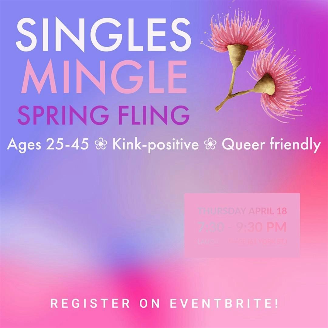 Singles Mingle Spring Fling edition, Laugh Lounge, Ottawa, 18 April ...