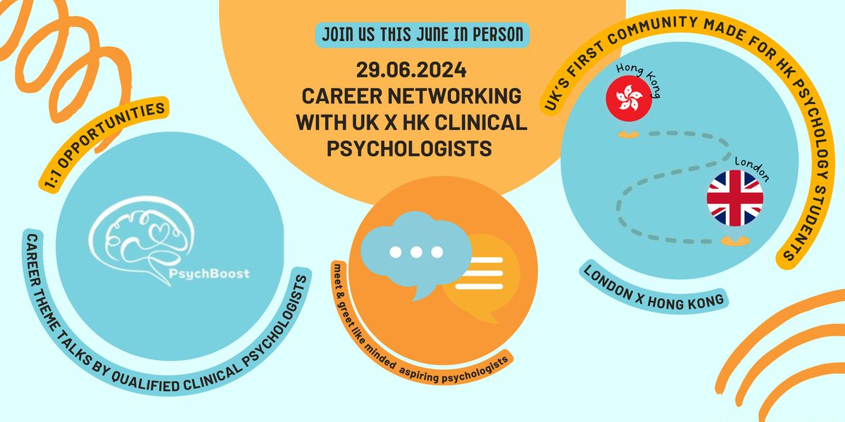 Career Networking with UK & HK Clinical Psychologists by PsychBoost ...