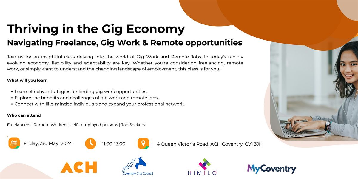 Thriving in the Gig Economy: Navigating Freelance, Gig Work & Remote Opportunities, ACH Refugee ...