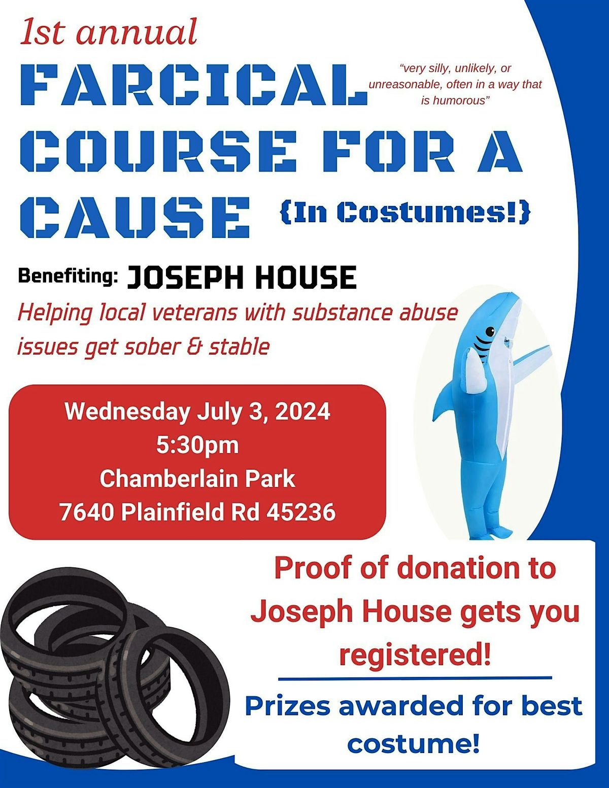 Farcical Course for a Cause (in costumes!), Francis R. Healy Community ...