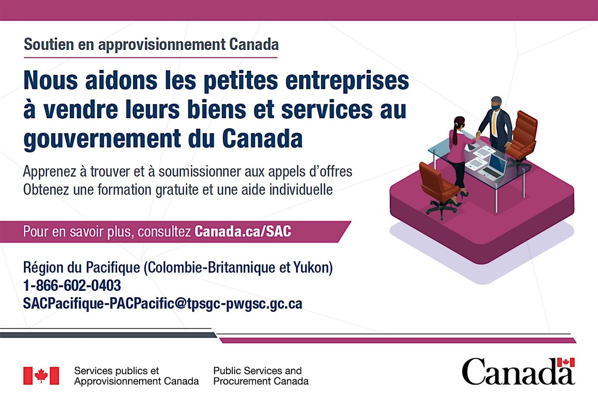 Initiation à l’approvisionnement fédéral (ASL), April 24 2024 | Online ...