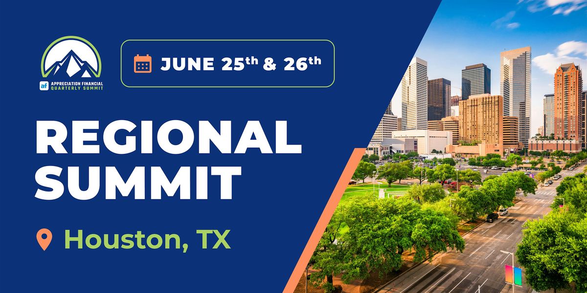Houston Regional Summit, 1801 Main St, Houston, 25 June to 26 June ...