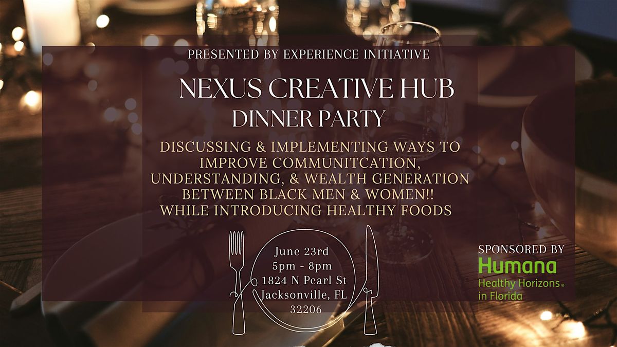 Nexus Creative Hub Dinner Party, Nexus Creative Hub, Jacksonville, 23 ...