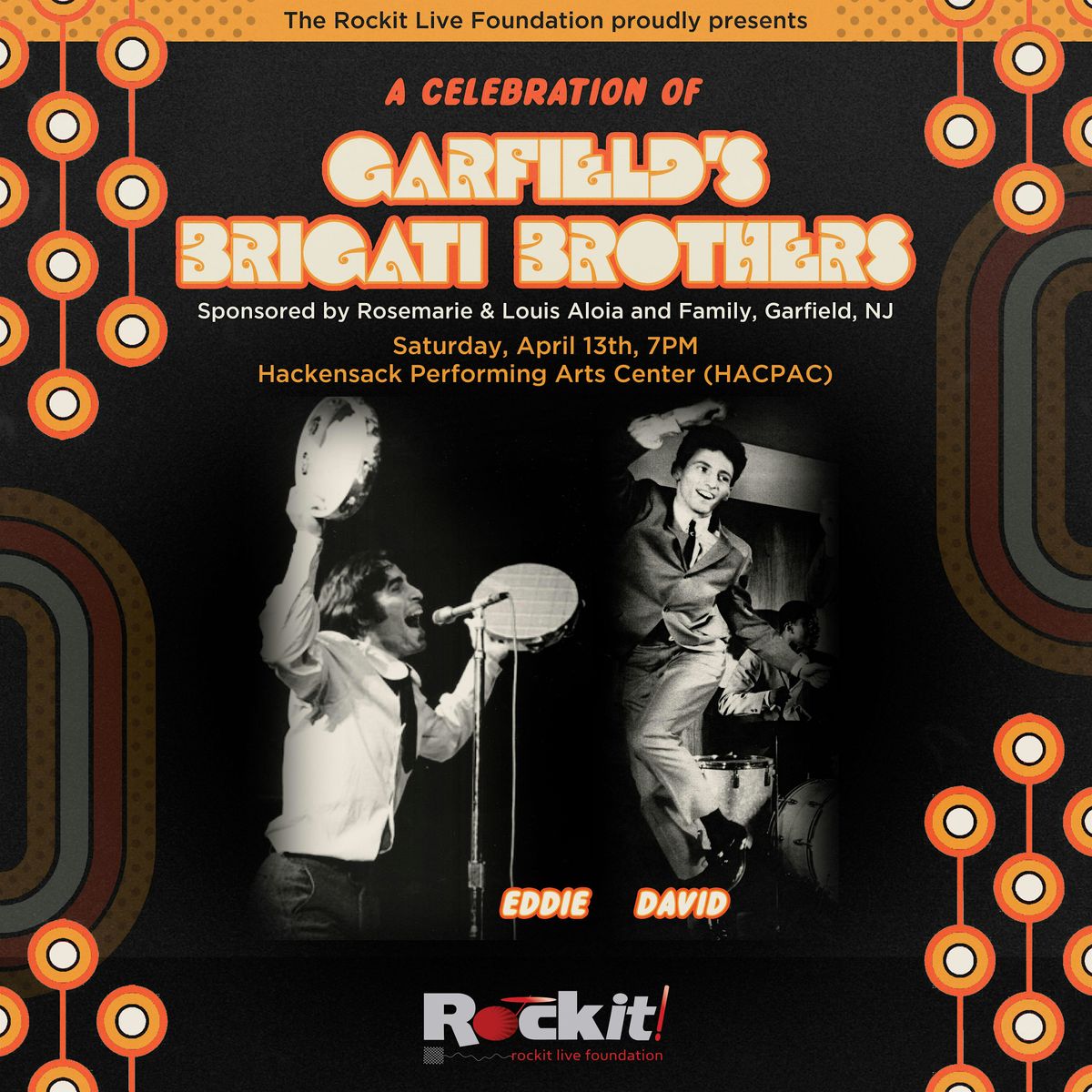 A Celebration of Garfield’s Brigati Brothers, The Hackensack Performing ...