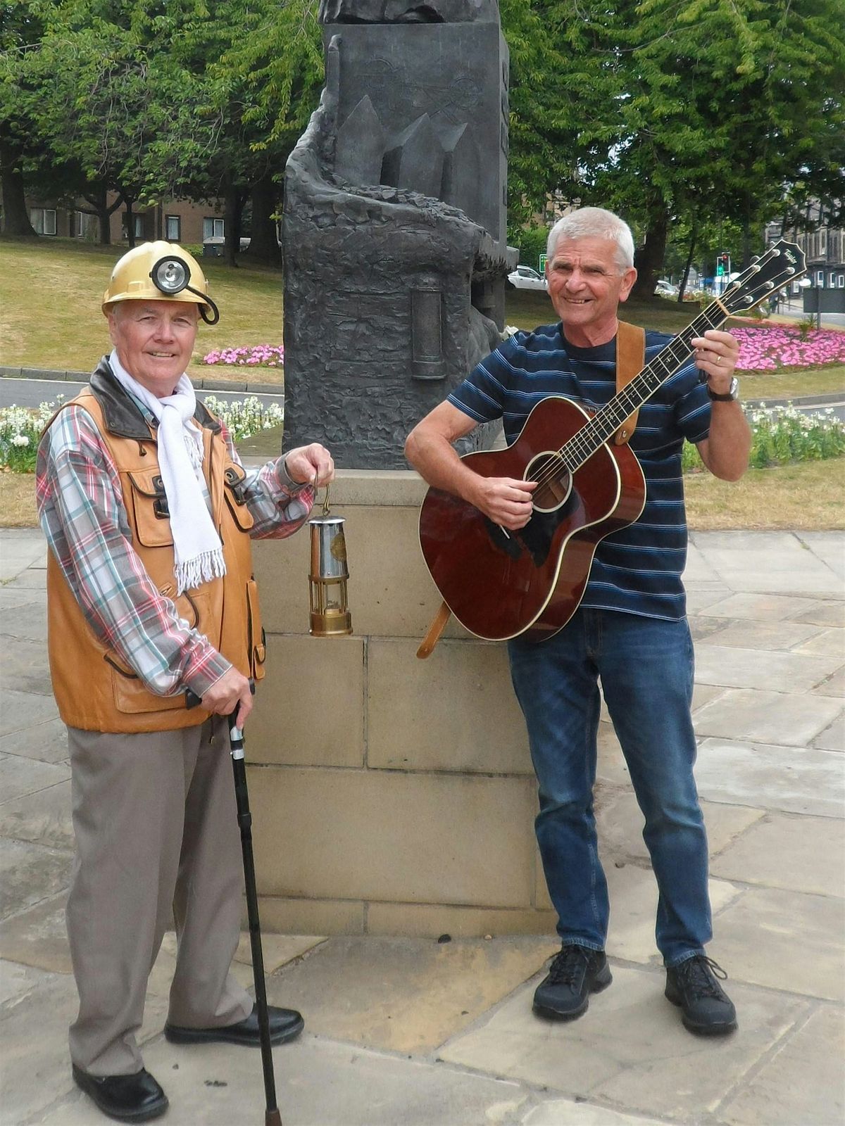 Remember The Coal performed by Alan Wood and John Snook., Wath Upon ...
