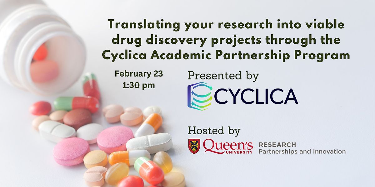 Translating your research into viable drug discovery projects, 23 ...