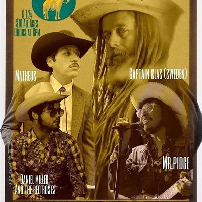 Captain Klas • Matheus • Daniel Miller And The Red Roses • Mr. Pidge ...