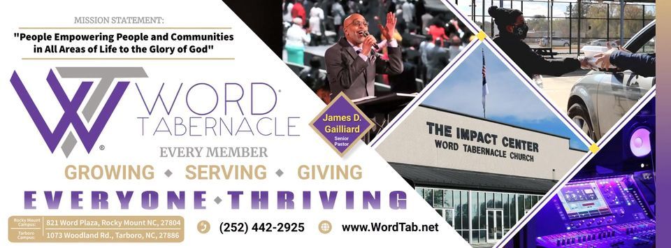 E4 Conference, Word Tabernacle Church, Rocky Mount, 26 January to 28 ...