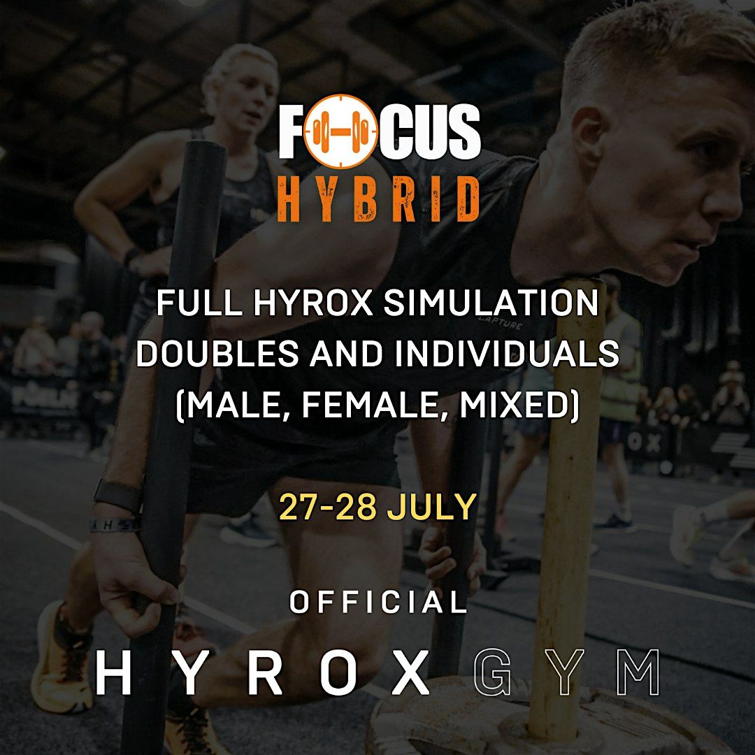 Full Hyrox Simulation Day 1 (Male Doubles, Male Individuals, Mixed ...