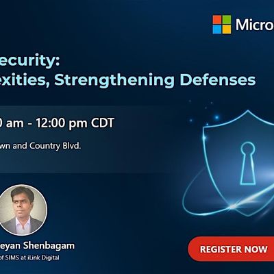 Microsoft Lunch Event on AI-Powered Cybersecurity - Houston, Texas, 750 ...