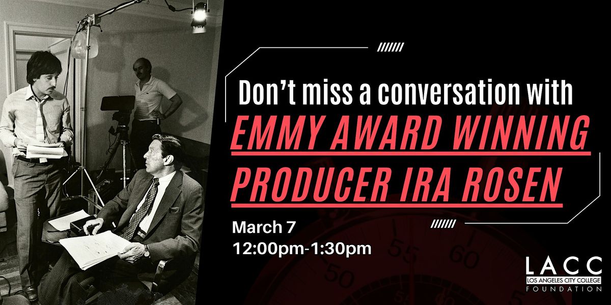 Nick Beck Investigative Journalism Lecture Series featuring Ira Rosen ...