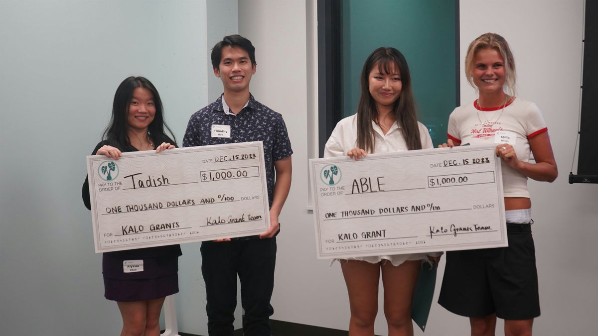 Kalo Grants Live Pitch Event (March), Walter Dods, Jr. RISE Center ...