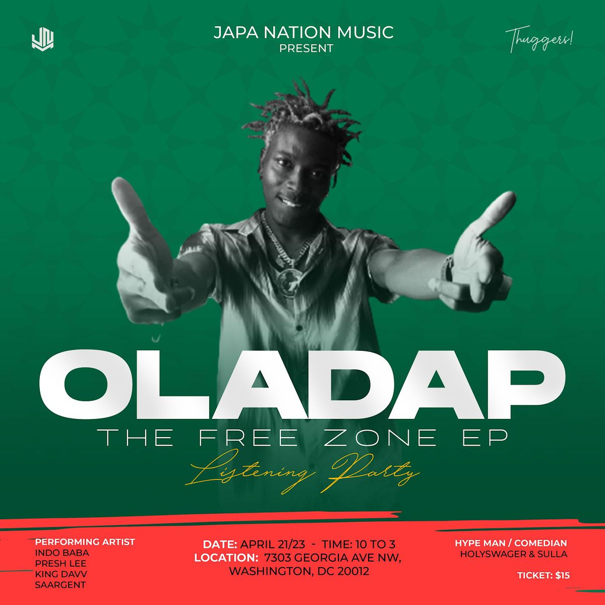 The Free Zone Listening Party, 7303 Georgia Ave NW, Washington, 21 ...