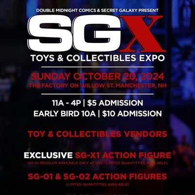 Secret Galaxy Expo presented by Double Midnight Comics & Secret Galaxy ...